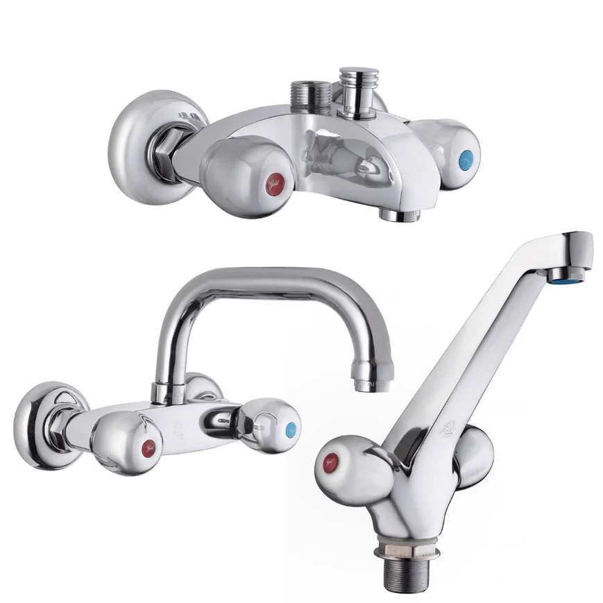 (Pre-order) Classic mixer set (basin mixer 1047, bathtub mixer 1016 ...